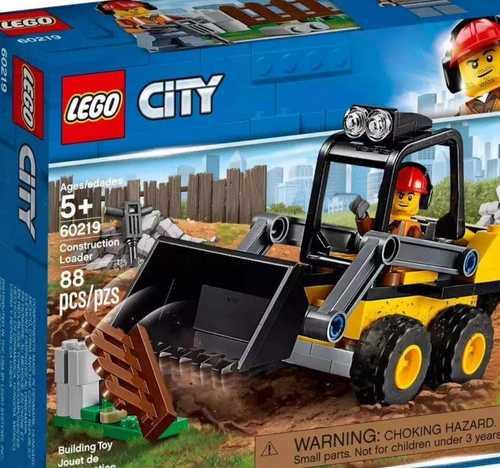 Lego City 60219 Строительный погрузчик