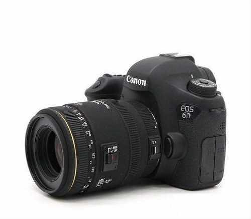 Canon EOS 6D kit 70mm f/2.8 Macro EX DG Canon EF