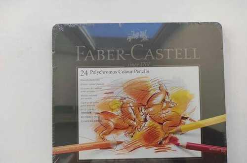 Новые карандаши цвет. Faber-Castell Polychromos 24