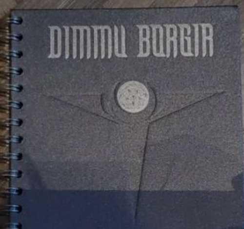 Лимитированная металлическая книга Dimmu Borgir