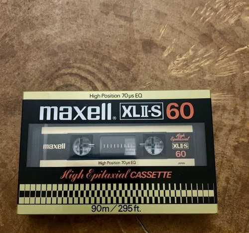 Аудиокассета maxell XL ll-S 60