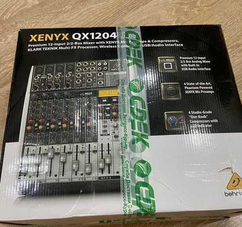 Микшерный пульт Behringer QX1204USB