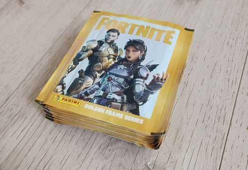 Panini Fortnite Golden Frame Series 25 пакетиков