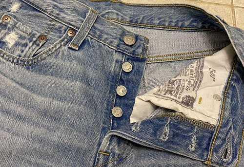 Женские джинсы levis 501, 25 размер