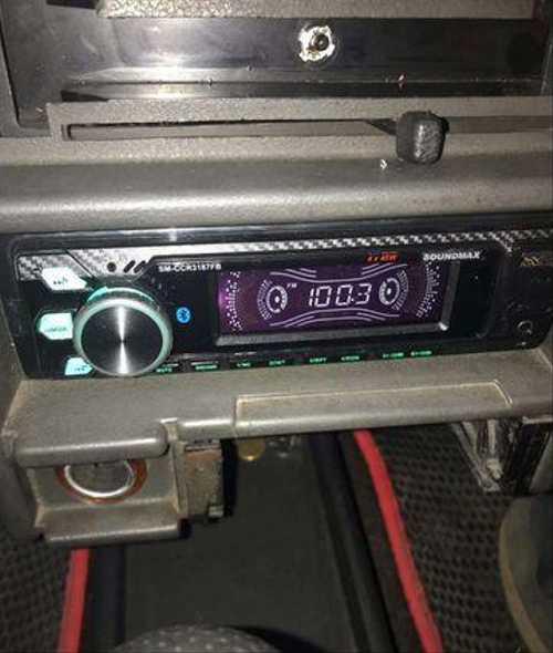 Магнитола soundmax Bluetooth