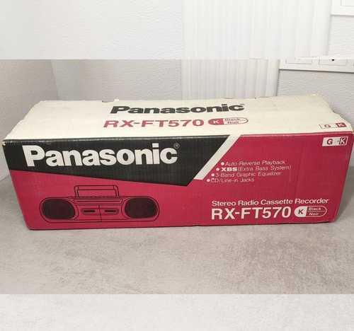 Магнитола Panasonic rx-fx570 новая коробка