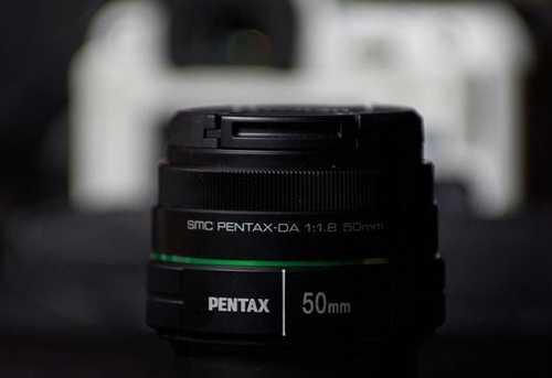 Объектив SMC Pentax-DA 1:1.8 50mm