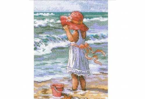 Набор для вышивки Девочка на пляже