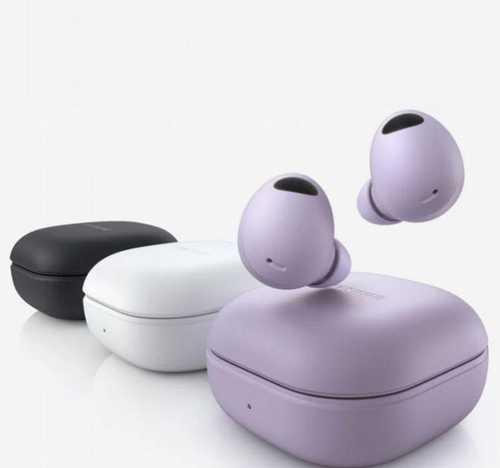 Белые наушники Samsung galaxy buds 2 pro