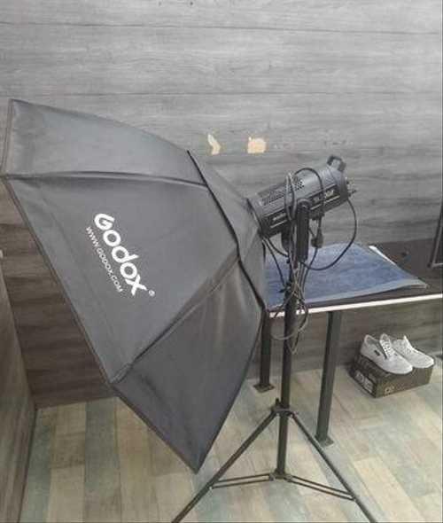 Godox SL300II осветитель и софтбокс