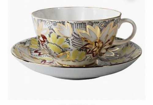 Imperial porcelain 1744 st.petersburg чайные пары