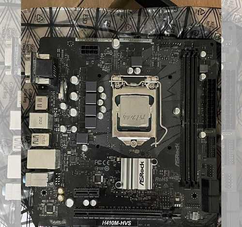 Материнская плата asrock h410