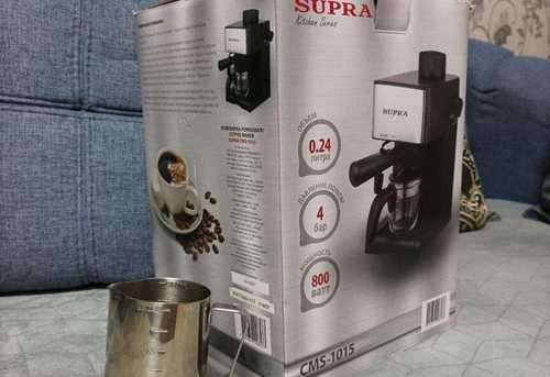 Кофеварка рожковая Supra CMS-1015 + питчер