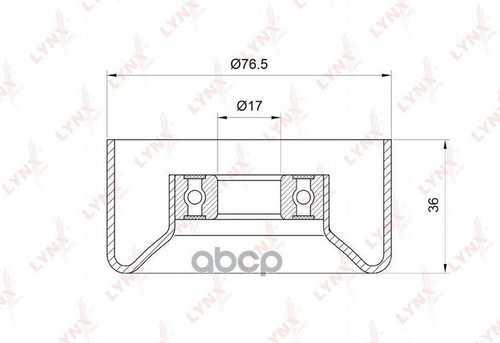 Ролик натяжного механизма / приводной подходит