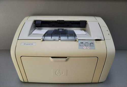 Принтер лазерный HP 1018 (новый картридж)