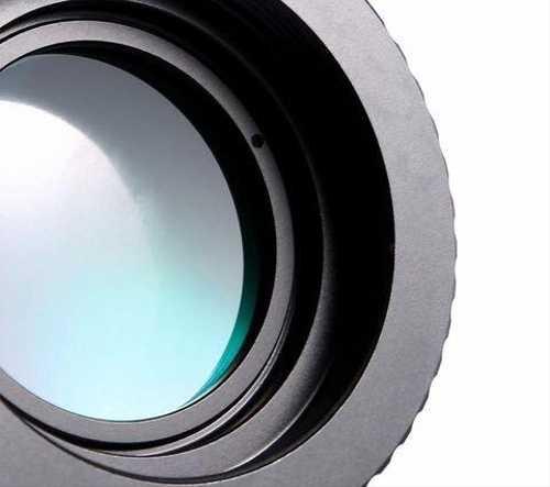 Переходное кольцо KF Concept m42 - Nikon с линзой