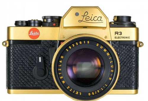 Leica R3 Gold 100 Jahre Oskar Barnack б/у