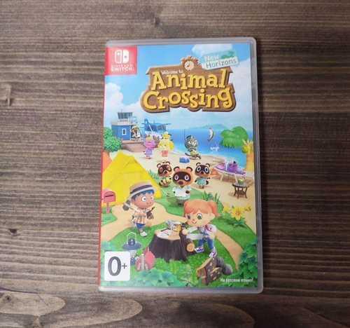 Animal crossing new horizons картридж