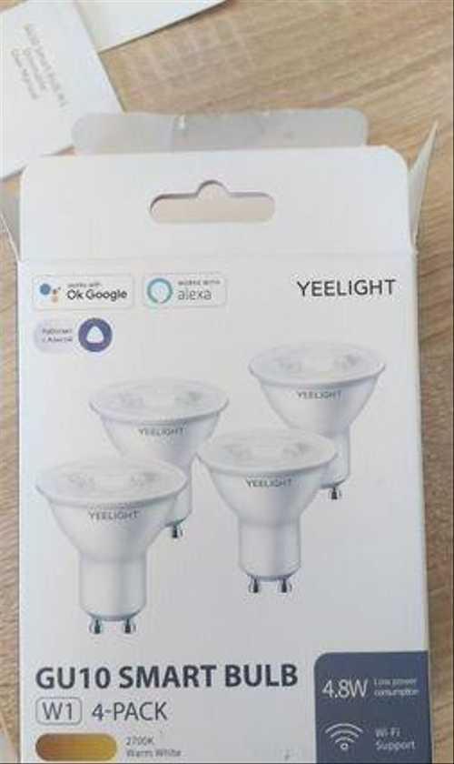 Умный свет Yeelight GU10 Smart bulb W1 Dimmable