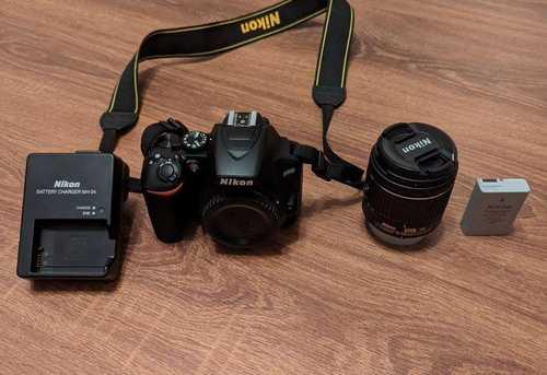 Зеркальный фотоаппарат nikon D3500