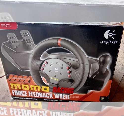 Игровой руль logitech momo racing