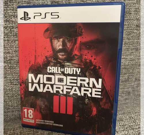 Call of duty modern warfare 3 ps5 диск