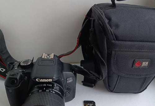 Canon 650d kit 18-55mm пробег 11456 кадров