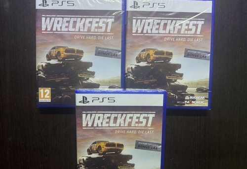 Wreckfest Ps5 диск новый