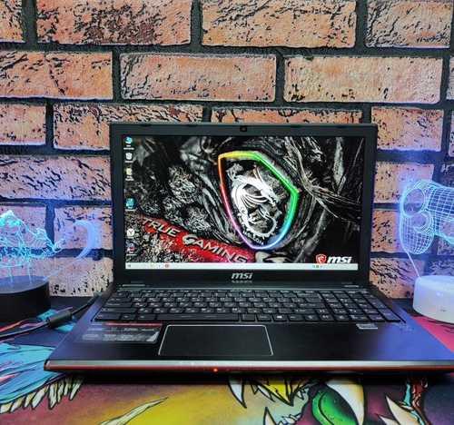 Игровой ноутбук MSI i7 GTX 860, 16 озу SSD