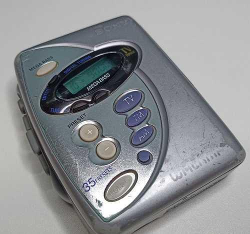 Кассетный плеер sony walkman WM-FX 277 Mega Bass