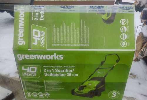 Greenworks комплект с 1 АКБ+зс