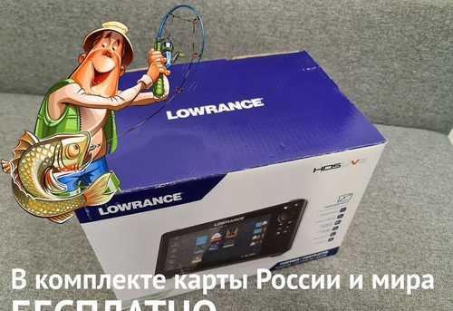 Эхолот Lowrance HDS 9 Live RUS + карты в подарок