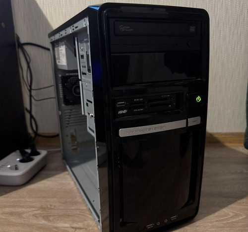 Офисный компьютер i3 16gb ssd hdd