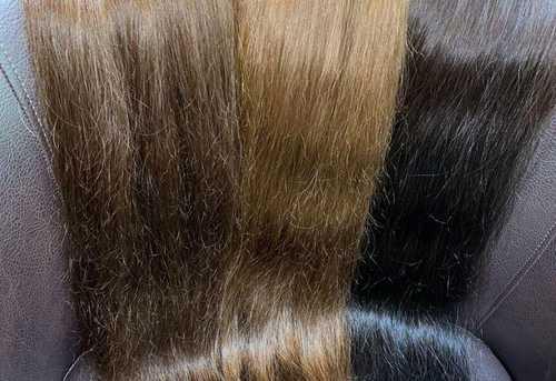 Волосы для наращивания в срезах