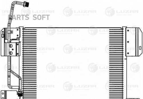 Радиатор кондиционера камаз 5490 13