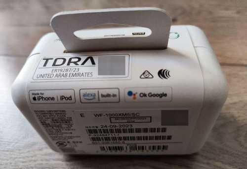 Наушники Sony wf-1000xm5 белые, новые, оригинал