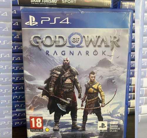 God of War - Ragnarok PS4 (б/у диск)