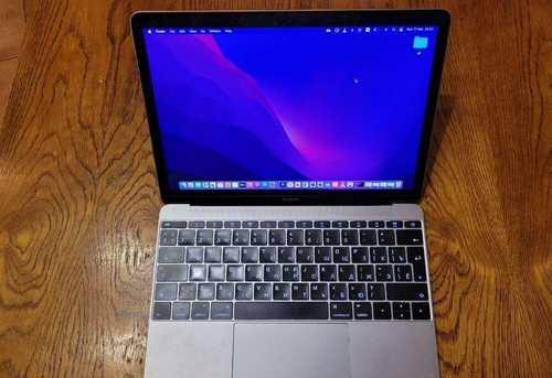 MacBook 12 (2016, Retina), SSD 256 гб, RAM 8 гб