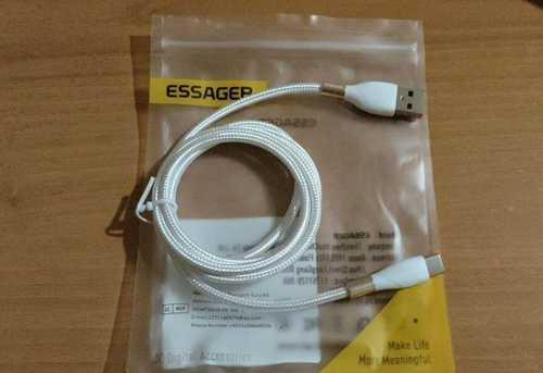 Кабель для зарядки essager USB A-type C