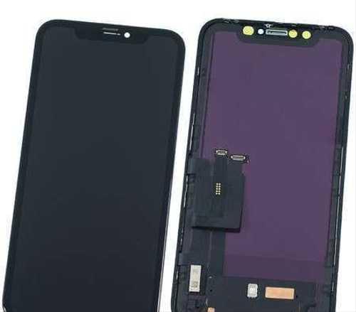 Дисплей для Apple iPhone XR черный (Premium LCD)