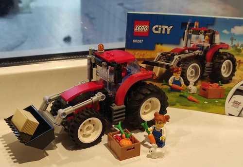 Трактор lego city 60287 оригинал