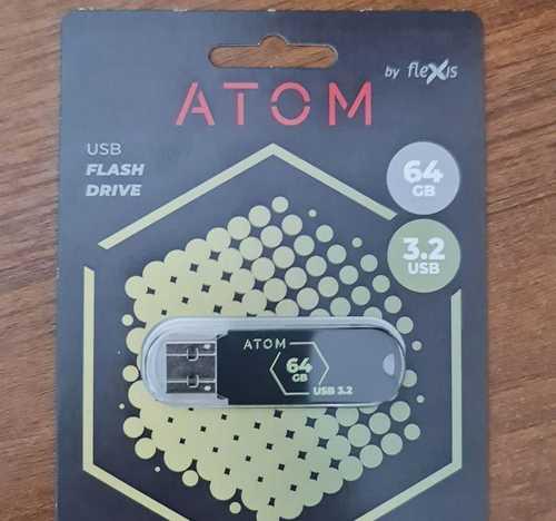 Usb флешка 64 гб 3.1 atom