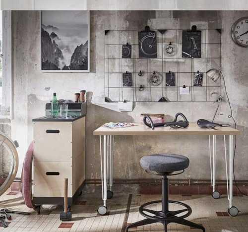 Стол IKEA на колесиках 4 шт в наличи