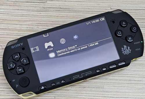 Sony PSP 3008 Monster Hunter, 128гб (500 игр)