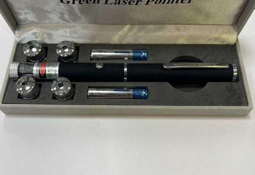 Лазерная указка Green Laser Pointer 5в1