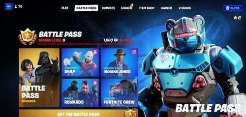 Fortnite Отряд Crew Battle Pass+1000 V-Bucks