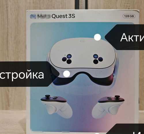 Новый Oculus Quest 3S 128gb   настройка, игры