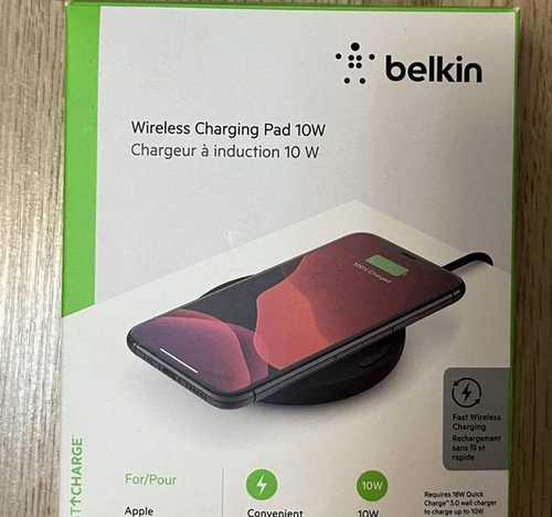 Беспроводная зарядка belkin 10W