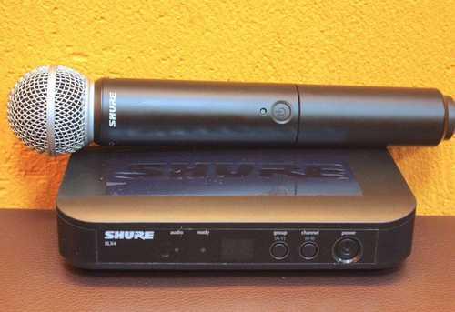 Shure BLX24E/SM58 M17 Wireless Mic Set