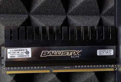 DDR3-1866 Crucial Ballistix Elite 8gb 2016года